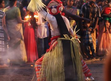 Gulikan theyyam: Indian Art and Cultural Documentation | IIP Mount