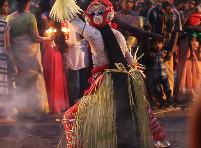 Gulikan theyyam: Indian Art and Cultural Documentation | IIP Mount
