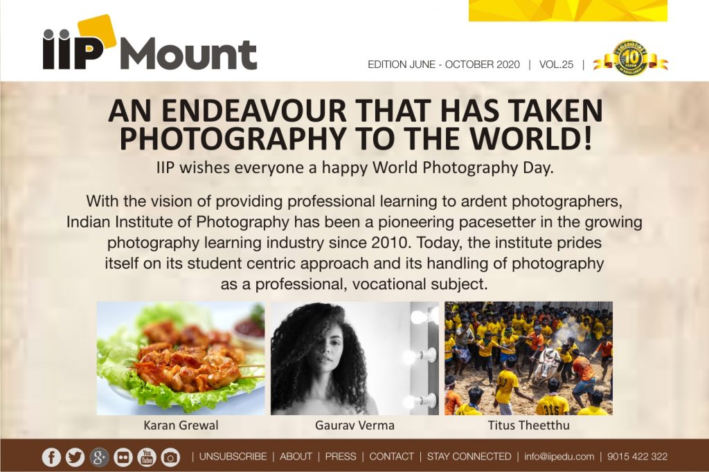 IIP Newsletter Jun-Oct 2020 Edition | IIP Mount